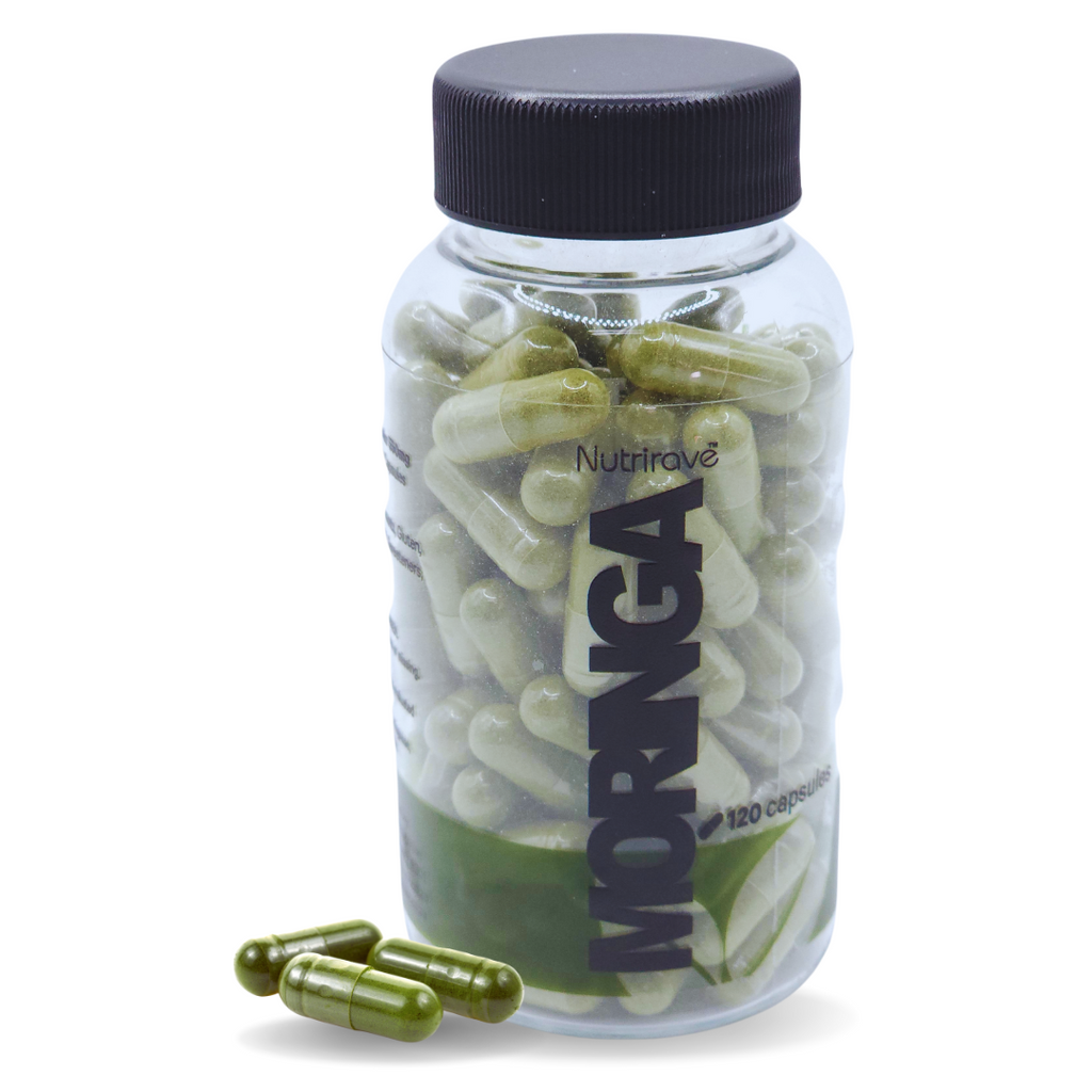 Pure Moringa – 120 Capsules – Nutrirave